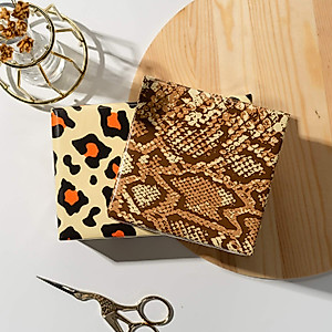 WRAPAHOLIC Wrapping Paper Sheet - Animal Prints for Birthday, Holiday, Party, Baby Shower - 1 Roll Contains 6 Sheets - 17.5 inch X 39.3 inch Per Sheet