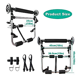 HUIMENG Kayak Roller - Load Assist Prevent Sideslip with Adjustable Tightness and Angle Boat for Mounting Kayaks Canoes to Car TopsCrossbarsRoof Racks or Roof Pads,Load 220lbs, silver