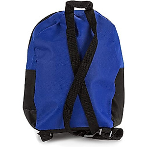 Marvel Boys' Avengers Mini Backpack, BLUE/BLACK, 11" X 9" X 2.75"