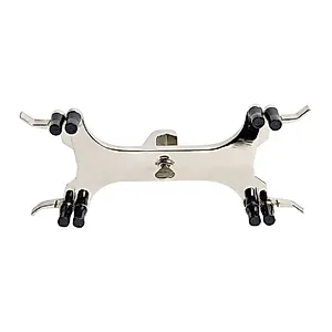 United Scientific CLBURDD Die Casted Aluminum Double Buret Clamp