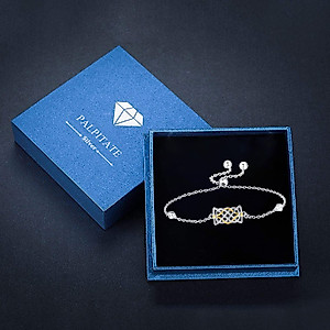 Palpitate Irish Bracelet Celtic Knot Bracelet for Women Sterling Silver Good Luck Irish Gifts