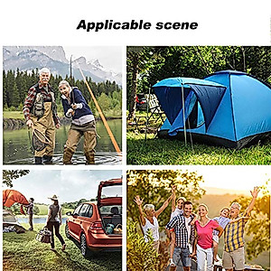 Outdoor Table and Chair Set 5-Piece Outdoor Camping Table and Chair Set, Outdoor Picnic Table and Chair, Folding Table and Chair Set