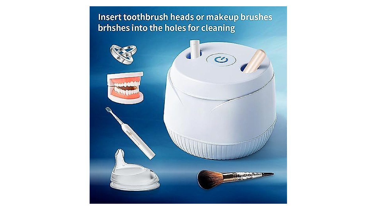Rescare Ultrasonic Denture Cleaner - Efficient Oral Hygiene