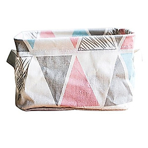 SKEMIX Storage Bins, Foldable Colors Storage Bin Closet Toy Box Container Organizer Fabric Basket …