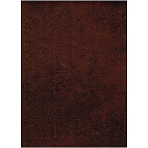 Pemberly Row 75" Traditional Full-Size Faux Leather Futon Mattress with Hinged Innerspring, Foam Construction, in Saddle Brown Finish, Frame Not Included