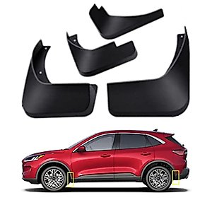 Mud Flaps Kit for 2024 Ford Escape 2020-2023 Mud Splash Guard Front and Rear 4-PC Set by TOPGRIL