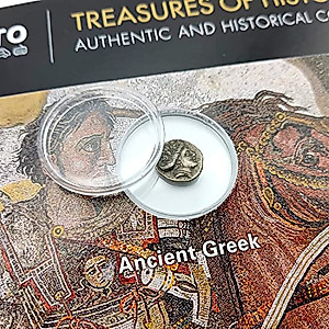 Greek Coin (200 BC) - The Nymphs of Ancient Greece, Certificate of Authenticity Included.