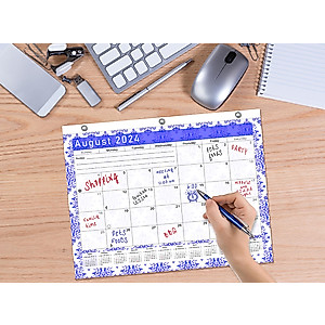 2024-2025 Academic Year 12 Months Student Calendar/Planner for 3-Ring Binder, Desk or Wall (Edition #018)