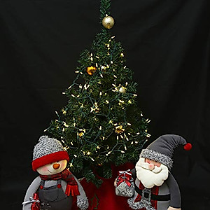 String Lights 100 Led Clear Mini Fairy Lights Christmas Lighting Decor AC 120V 35ft for Outdoor, Indoor, Garden, Patio, Lawn, Holiday, Bedroom Wedding Xmas