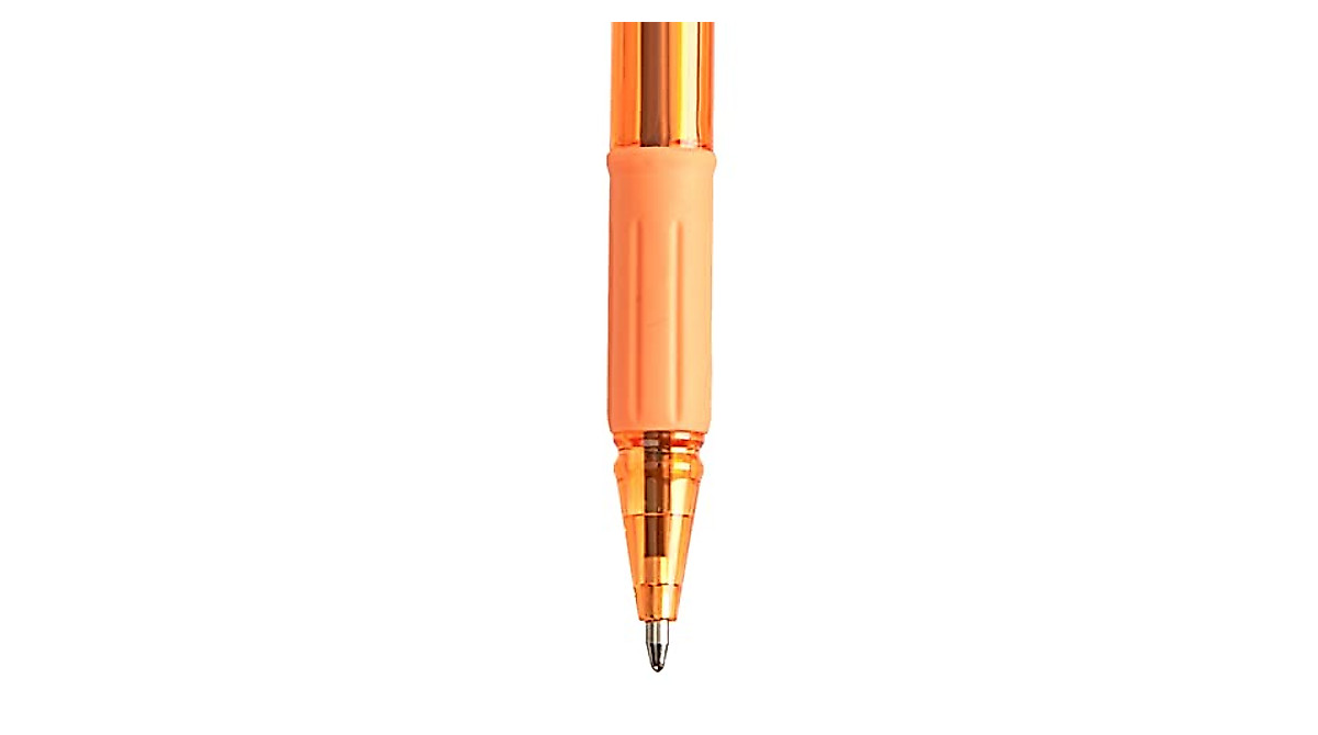Amazon Basics Ballpoint Pen 8-Pack - Smooth, Vivid Ink for Daily Use