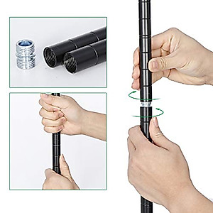 SUPER DEAL Black 4-Shelf Heavy Duty Storage Wire Shelving Unit for Restaurant Garage Pantry Kitchen Garage Rack (36L x 14W x 54H)