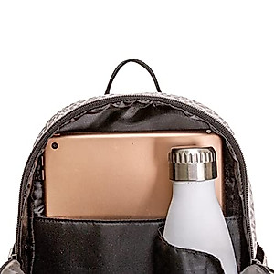 Jadyn Mini Backpack for Women, Small Backpack Purse for Women, Mini Travel Bag, 8.5 Liter Daypack, Millie Backpack with Cute Designs (Desert Leopard)