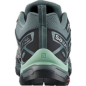 Salomon Women's X ULTRA PIONEER CLIMASALOMON™ WATERPROOF Hiking Shoes for Women, Stormy Weather / Alloy / Yucca, 10.5