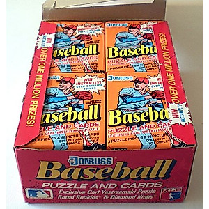Donruss 1990 Baseball Puzzle and Cards Wax Box (36 Packs)