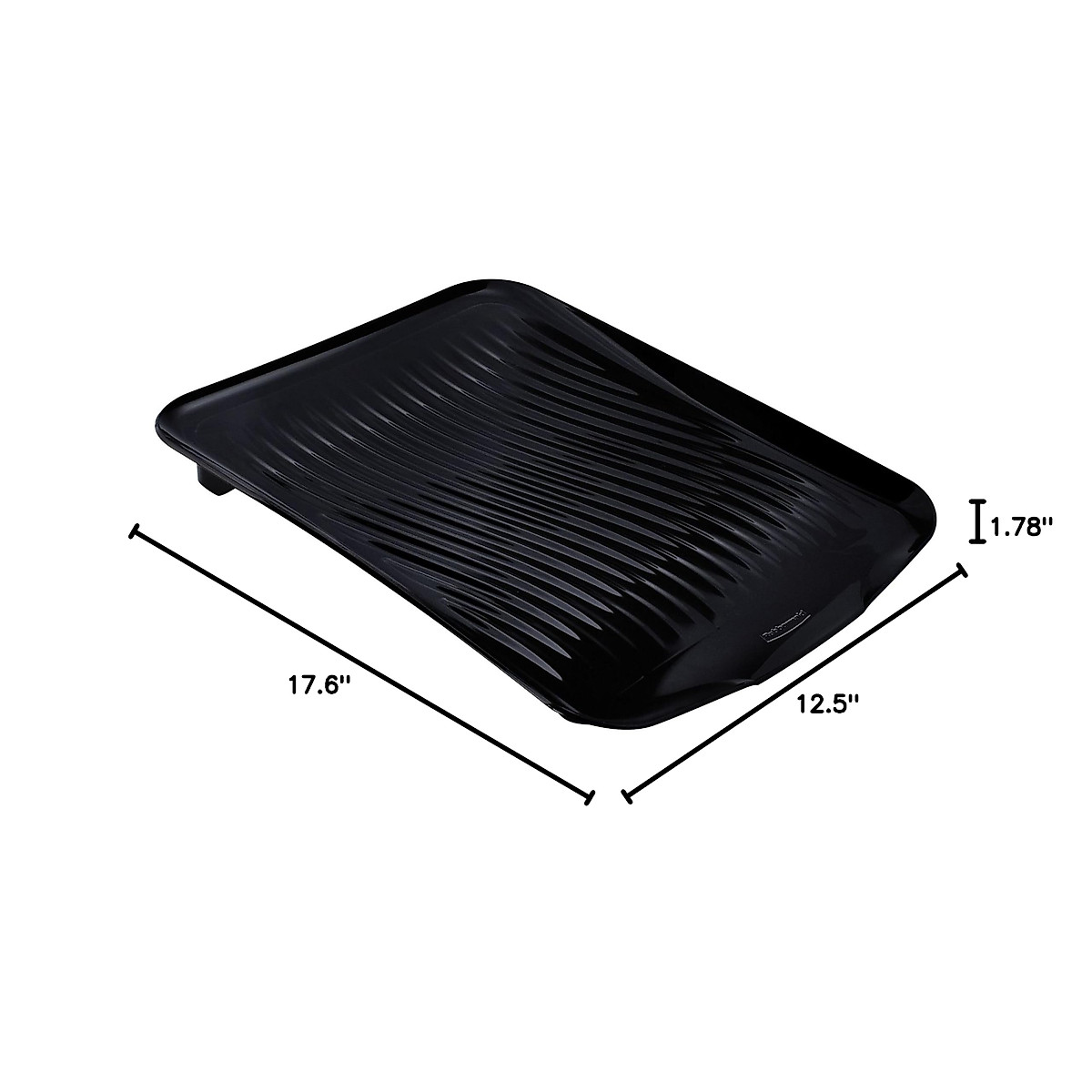 Rubbermaid Universal Drain Board, Black (1855234)