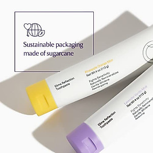 ELIMS Nano Hydroxyapatite Fluoride Free Toothpaste - Natural Xylitol Remineralizing Toothpaste for Whitening Sensitive Teeth - SLS Free Orange Pineapple Mint Flavored Toothpaste for Adults & Kids - 2 Pack