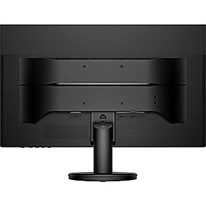 HP V24 FHD 1920x1080 Monitor Bundle with HDMI, FreeSync, Low Blue Light, and Mini Bluetooth Speaker for Professional Sound, Built-in Microphone and Remote Shutter for Photos
