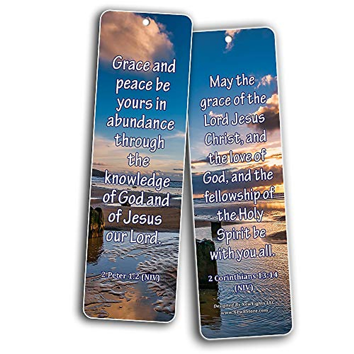 Bookmarks for Bible Verses About Grace NIV (30 Pack) - Handy Reminder Book Marker About God’s Grace