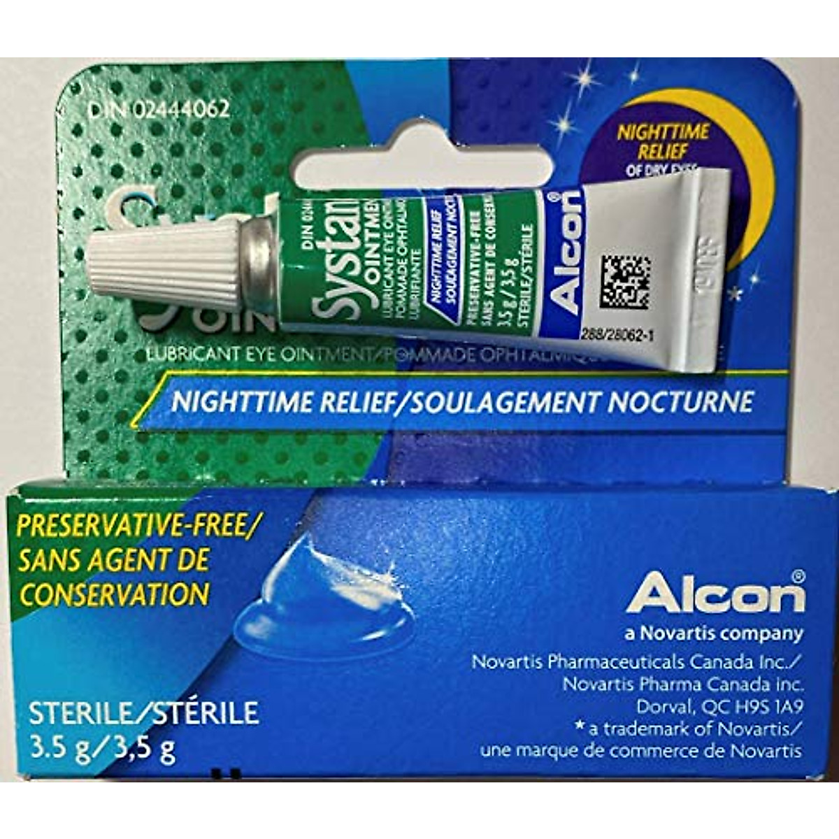 Systane Lub Eye Nightime Ointment 3.5g (6 Pack) 0.12 Ounce