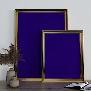 Decotalk Felt Sheets Self Adhesive Blue Felt Fabric Velvet Fabric for Crafts 17.7"x120" Blue Felt Sheets with Sticky Back Soft Felt for Jewelry Box Craft Felt Blue Fabric Velvet Sticker Arts & Crafts