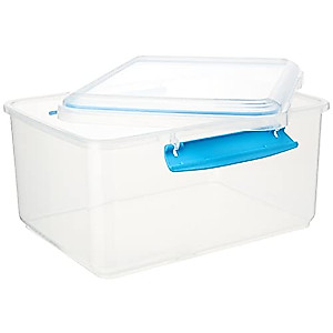 Sistema 61830 KLIP IT Accents Food Storage Container, 3 L - Assorted Colours