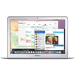Early 2015Apple MacBook Air with 1.6GHz Intel Core i5 (11.6 inch, 128 GB SSD, 4 GB RAM) Silver (Renewed)