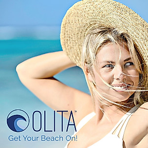 Olita Mineral Lip Balm with Broad Spectrum SPF 15 - Moisturizing & Hydrating, All-Natural & Reef-Safe - Untinted, Flavor-Free