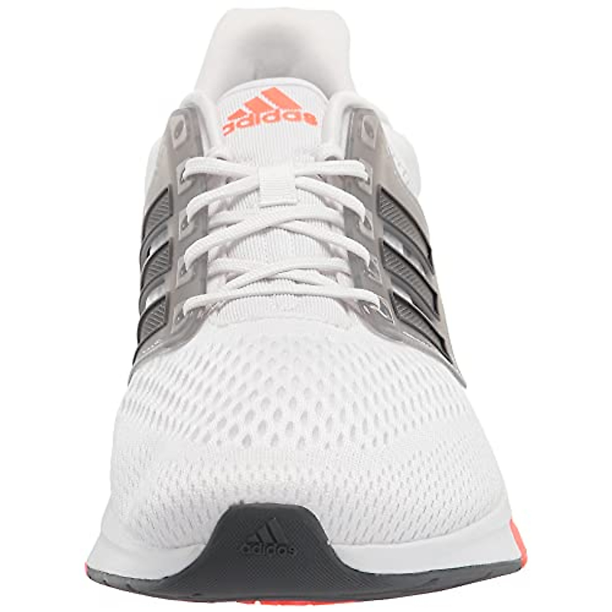 adidas Men's EQ21 Trail Running Shoe, White/Black/Grey, 10
