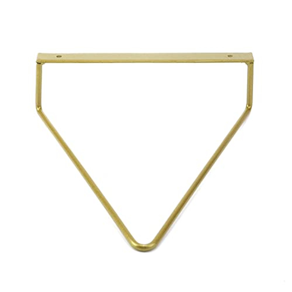 Crapyt Album Record Display Shelf Gold L7.09*D1.97*H8.46 2 pcs for Vinyl,Record,CD Modern Record Storage Holder Shelf Wall Mount