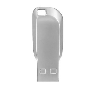 Lazmin112 Flash Drive,Metal Portable Uncovered 2.0 USB Thumb Memory Stick,Pen Drive, for Information Storage Data Transmission, 1/2/4/8/16/32/64/128 GB（Optional）(16g)
