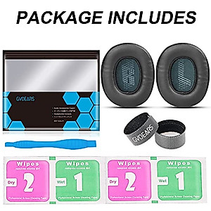 Replacement Ear Cushions for JBL Live 650/660BTNC E65BTNC Headphone, Earpads with Softer Protein Leather Noise Cancelling Memory Foam