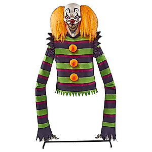 Spirit Halloween 4.2 Ft Poor George Animatronic | Decorations | Animated | Flipping Torso Motions | Plays Sounds