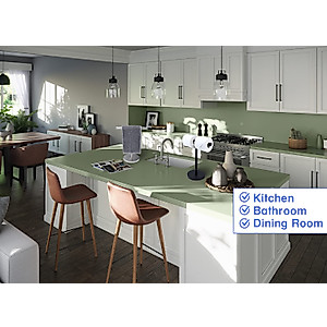 TocTen Hand Towel Holder Stand, T-Shape Hand Towel Rack for Bathroom Vanity Countertop, SUS 304 Stainless Steel Bath Towel Bar Stand with Heavy Duty Base (Matte Black)