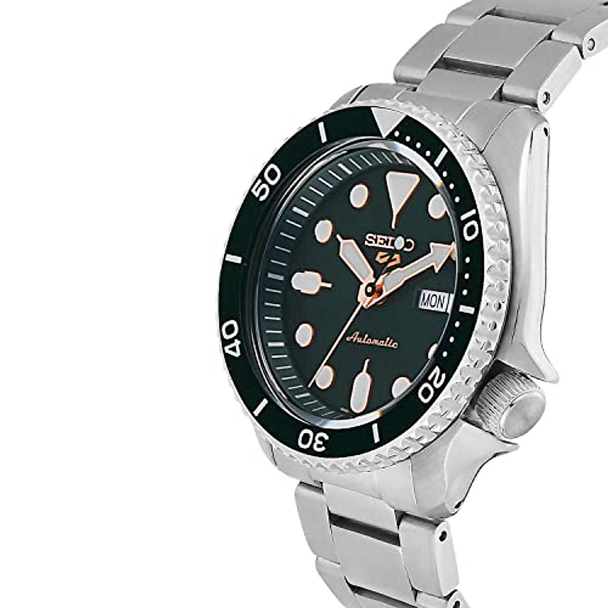 Seiko Men's Analog SRPD63K1, Silver, SPORTS