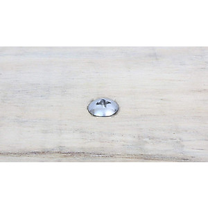 Bolt Dropper No. 6 x 1/2" Stainless Truss Head Phillips Wood Screw, (100 pc), 18-8 (304) Stainless Steel Sheet Metal Screws, Type A Point, Plain Finish by Bolt Dropper