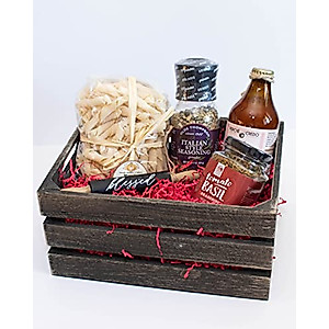 MagicWater Supply Soft & Thin Cut Crinkle Paper Shred Filler (1/2 LB) for Gift Wrapping & Basket Filling - Red