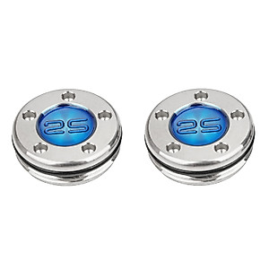 Gofotu 2pcs 5g/10g/15g/20g/25g/30g/35g/40g Golf Custom Weights Compatible with Titleist Scotty Cameron Golf Club Putters Newport Blue (25g)