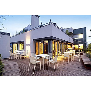 Air Outdoor Dining Chair White