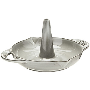 Staub 1200018 Vertical Roaster, 24 cm, Graphite Graphite Grey