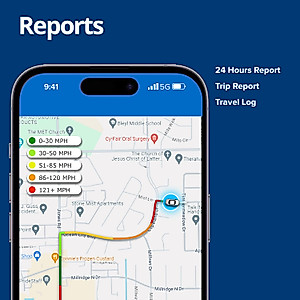 Family1st GPS Tracker Device for Vehicles, Cars, Loved Ones, Up to 30 Day Battery with Waterproof Case Magnetic, Real-Time Tracking with App. Subscription Needed.