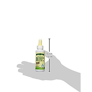 Nature's Truth Sublingual Vitamin B Complex Plus B-12 Fast Acting Flavored Liquid, Natural Berry Flavor, 2 Fluid Ounce (Pack of 3)