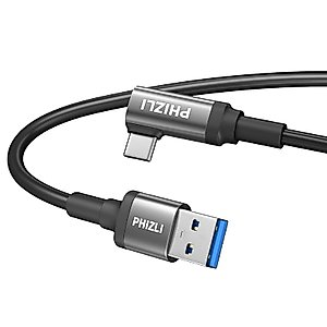 Link Cable 16ft,VR Headset Cable USB 3.0 Type A to C High Speed Data Transfer & Fast Virtual Reality Charging Cord for Gaming PC & USB C Chargers
