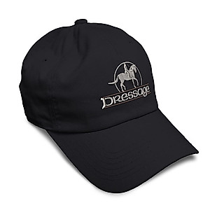 Speedy Pros Soft Baseball Cap Dressage Embroidery Horse Dressage Twill Cotton Military Airplanes Dad Hats for Men & Women Black Design Only