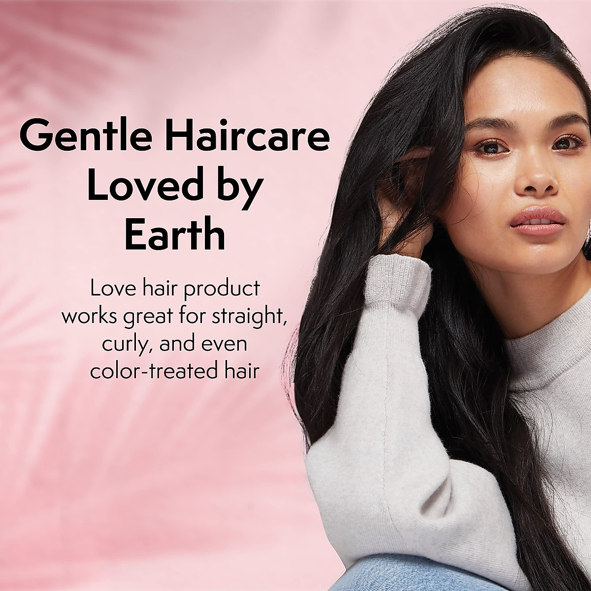 Love Hair - Nourishing Conditioner, All-Natural Hair Conditioner, Conditioner for Dry Hair & All Other Hair Types, Paraben- & Sulfate-Free, Vegan & Cruelty-Free, 12 Oz