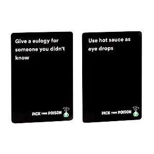 Pick Your Poison After Dark + Expansion Set Party Game - The “What Would You Rather Do?” Adult Card Game for College Students, Fun Parties & Board Games Night with your Group