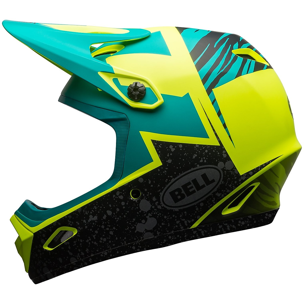 BELL Transfer-9 Cycling Helmet - Matte Retina Sear/Emerald Revolution Medium