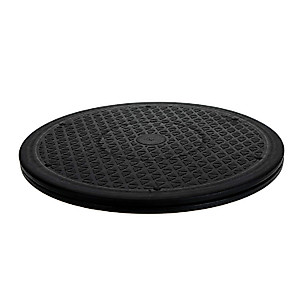 Lawei 2 Pack 12 inch Heavy Duty Rotating Swivel Stand with Steel Ball Bearings - Lazy Susan Turntable for Flat Panel Monitors, TV's, Potted Plants, Stereo Speakers