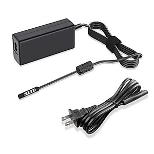 TREE.NB Surface Pro 1/2/RT Charger, 43W 12V 3.58A Power Supply Adapter with Cord for Microsoft Tablets
