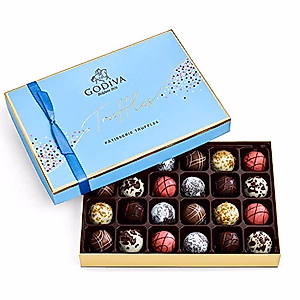 Godiva Chocolatier Patisserie Dessert Truffles Assorted Chocolate Gift Box, 24-Ct, 16.04 oz