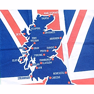 Great Britain Union Jack Tea Towel by Great Britain Tea Towel